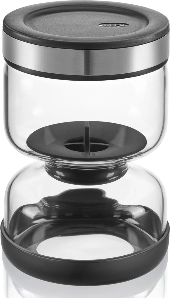 Gefu Lavina odkapávací sklenice na okurky a olivy 750 ml