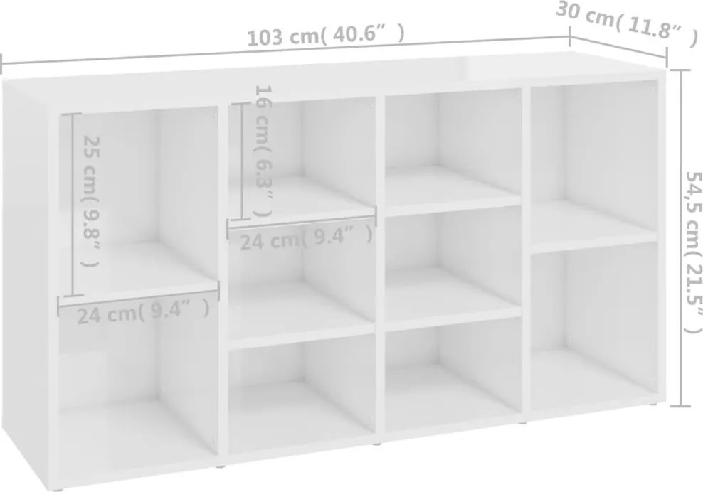 vidaXL Lavice s botníkem 103x30x54,5 cm kompozitní dřevo [803296] Barva: Černá