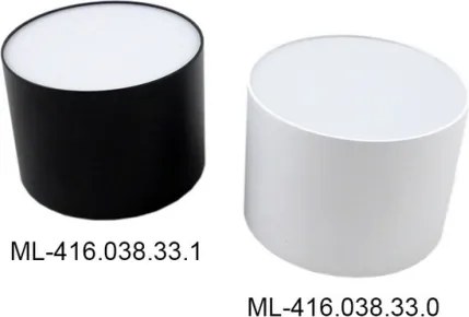 LED přisazené svítidlo McLED GAP 8 černá 8W 4000K neutrální bílá ML-416.038.33.1