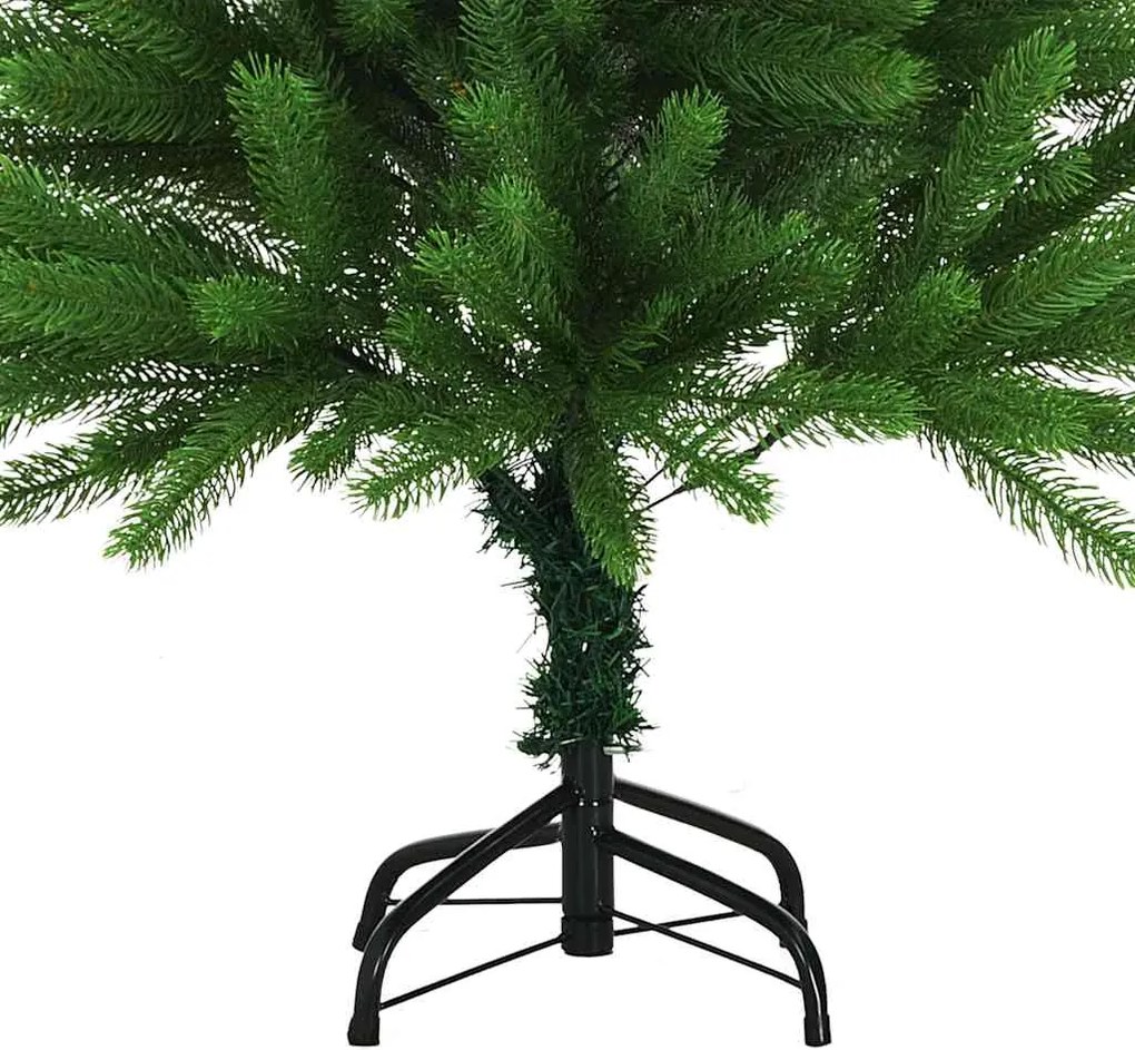 Umělý vánoční stromek s realistickým jehličím 120 cm zelený 284328
