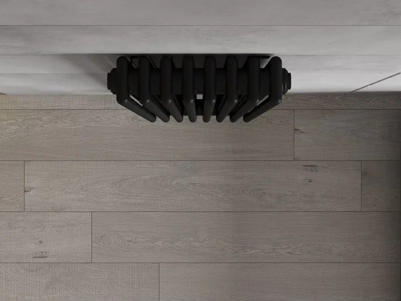 Mexen Denver dekorativní radiátor 1600 x 378 mm, 1487 W, černý - W215-1600-378-00-70