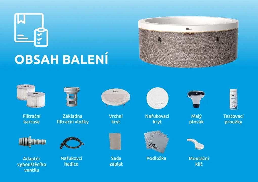 Mspa | Vířivý bazén MSPA Cocoon F-CO066WE | 11400307