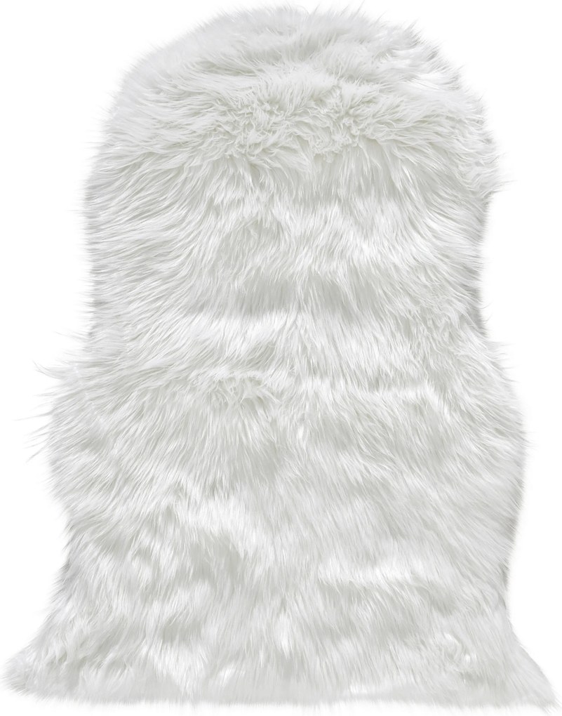 XXXLutz UMĚLÁ KOŽEŠINA, 60/90 cm, bílá Boxxx - Kůže - 007821006792