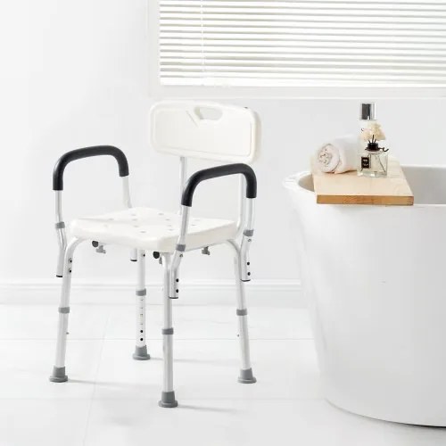 sprchové křeslo, sedátko do sprchy s opěradlem – 402B