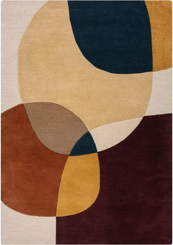 XXXLutz VLNĚNÝ KOBEREC, 160/230 cm fialová, vícebarevná Flair Rugs - Online Only koberce & rohožky - 003165043702