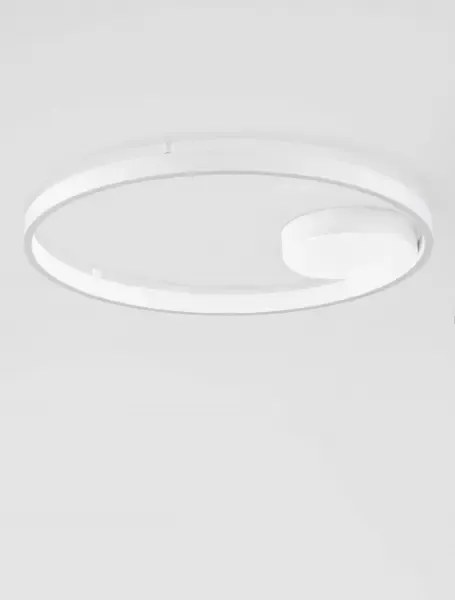 LED stmívatelné bílé designové stropní svítidlo Hedra 60W