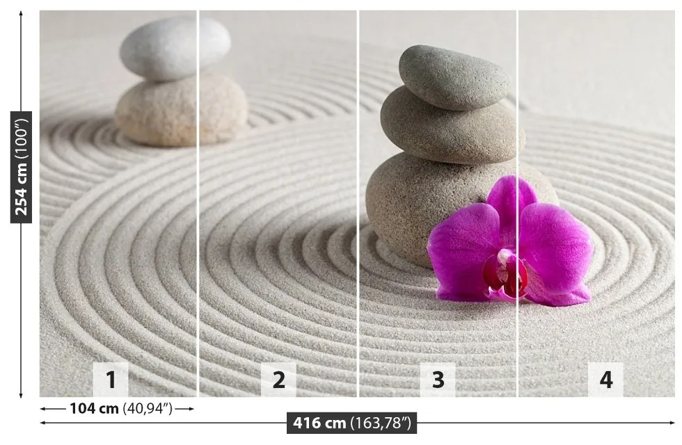 Fototapeta Zen stones 104x70