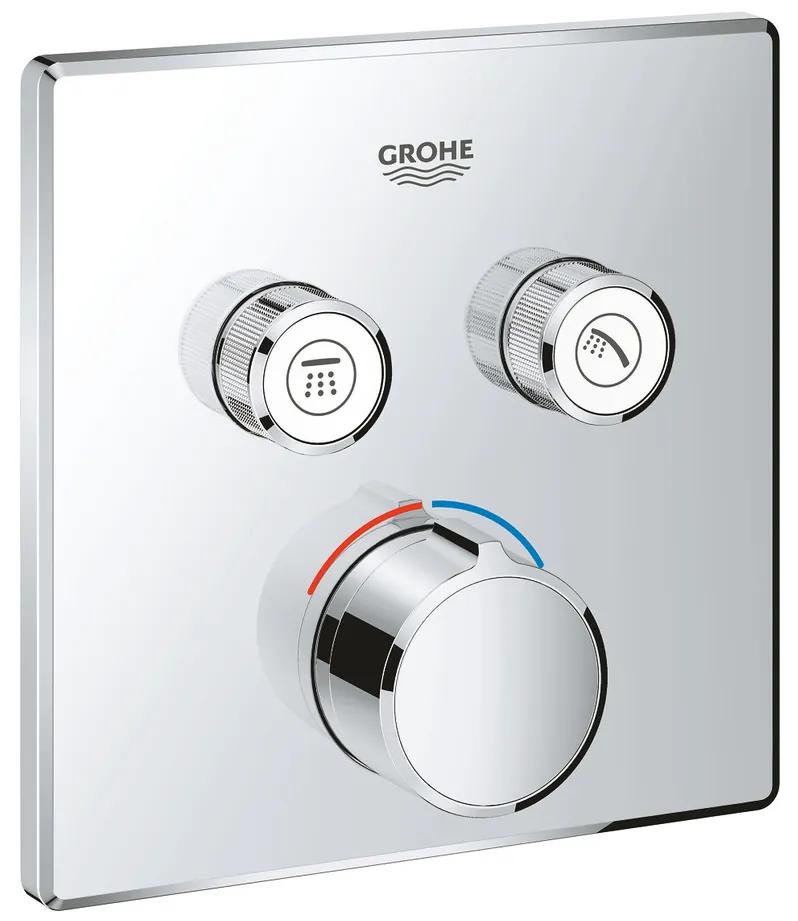 Grohe Smart SET 2 - Sprchový systém pod omítku, SmartControl - kompletní sada