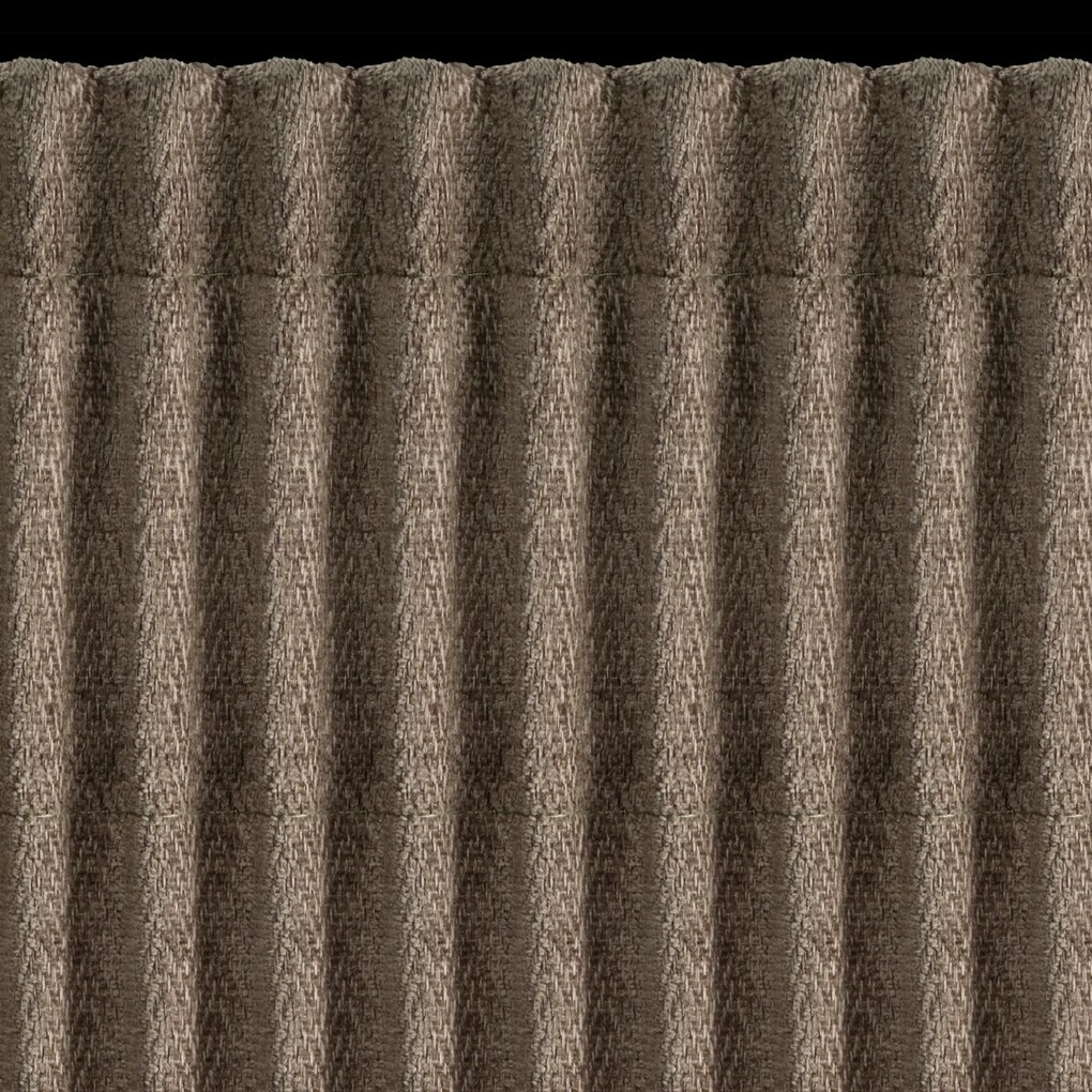 ZÁVĚS NA PÁSCE BLAKE 140X270 CM HNĚDÝ