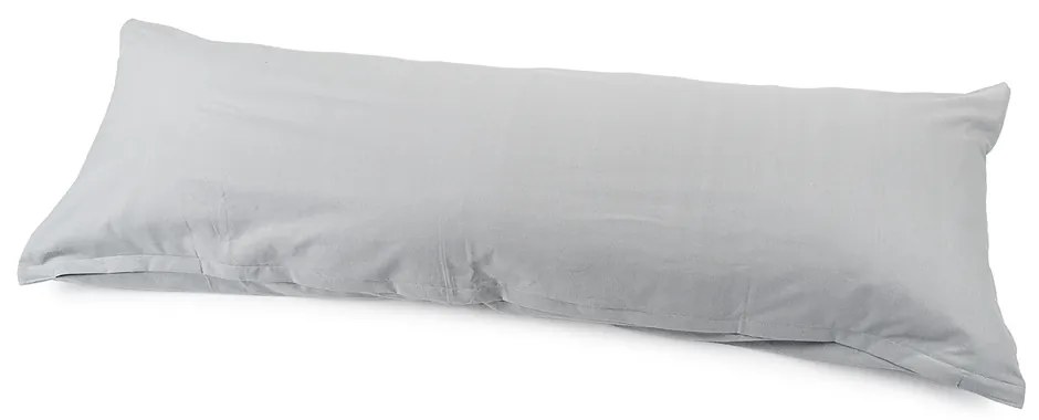 4Home Povlak na Relaxační polštář Náhradní manžel světle šedá, 55 x 180 cm