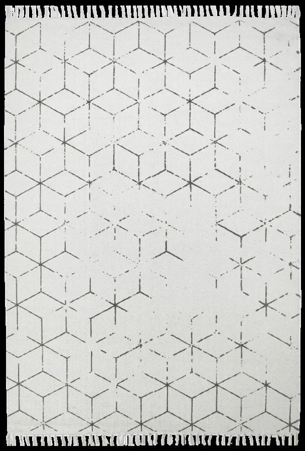 Hans Home | Ručně tkaný kusový koberec Stockholm 342 GREY - 60x110