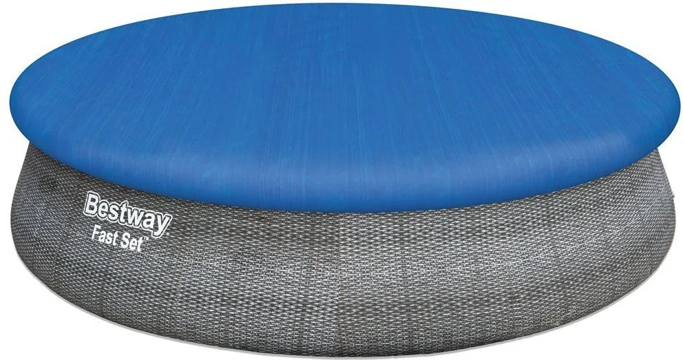 Nadzemní bazén s límcem a příslušenstvím Fast Set Gray 457 x 107 cm BESTWAY 35996