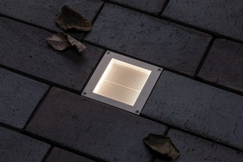 P 94238 Solární LED zemní svítidlo Aron 10x10 cm pohybové čidlo - PAULMANN