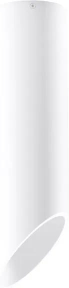 Bílé stropní světlo Nice Lamps Nixon, délka 40 cm