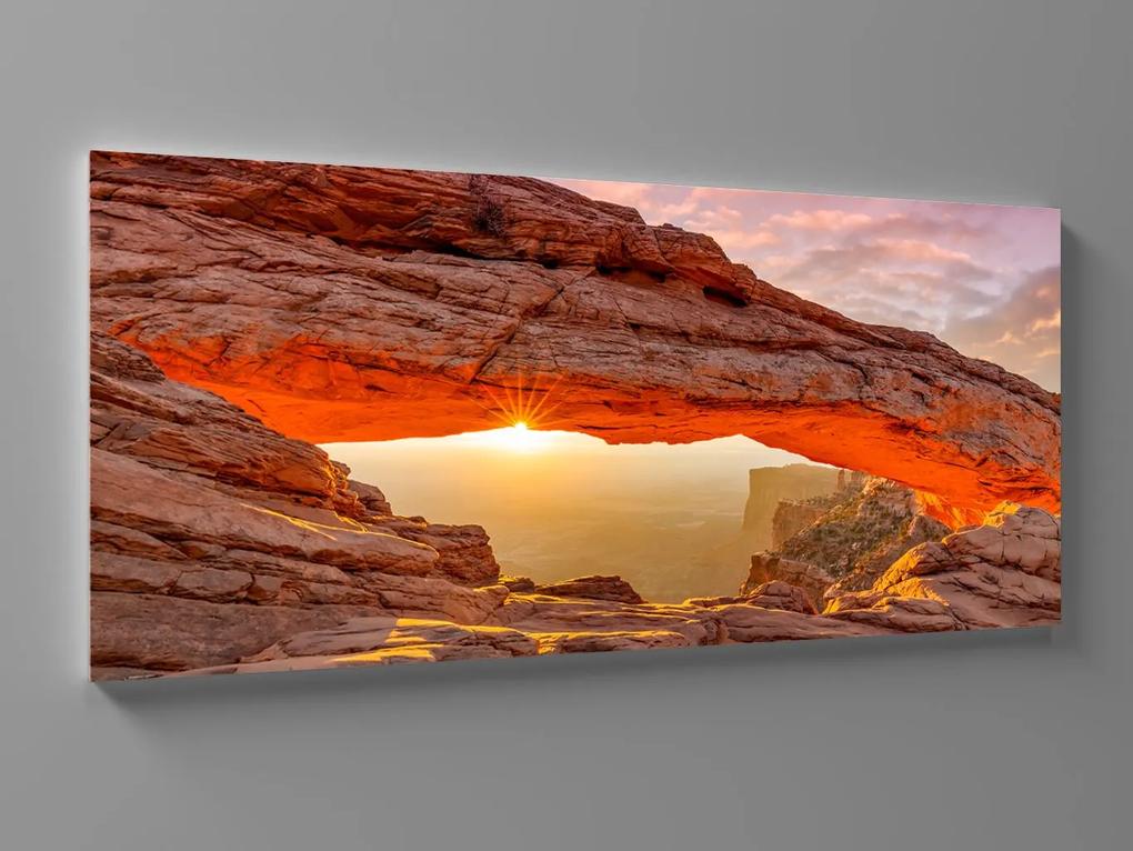Liox XXL Obraz kaňon v národním parku Utah Rozměr: 300 x 150 cm