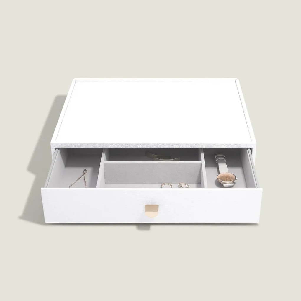 Stackers, Šperkovnice se šuplíky 3 v 1 White Supersize Drawers | bílá 75916