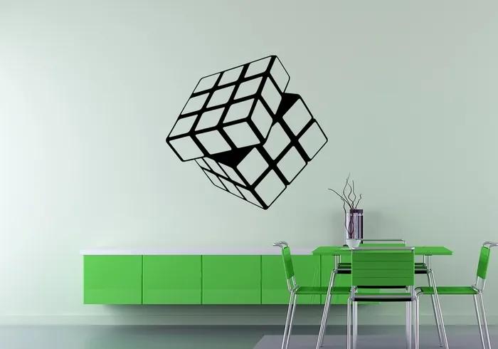 Samolepka na zeď Rubikova kostka | Biano
