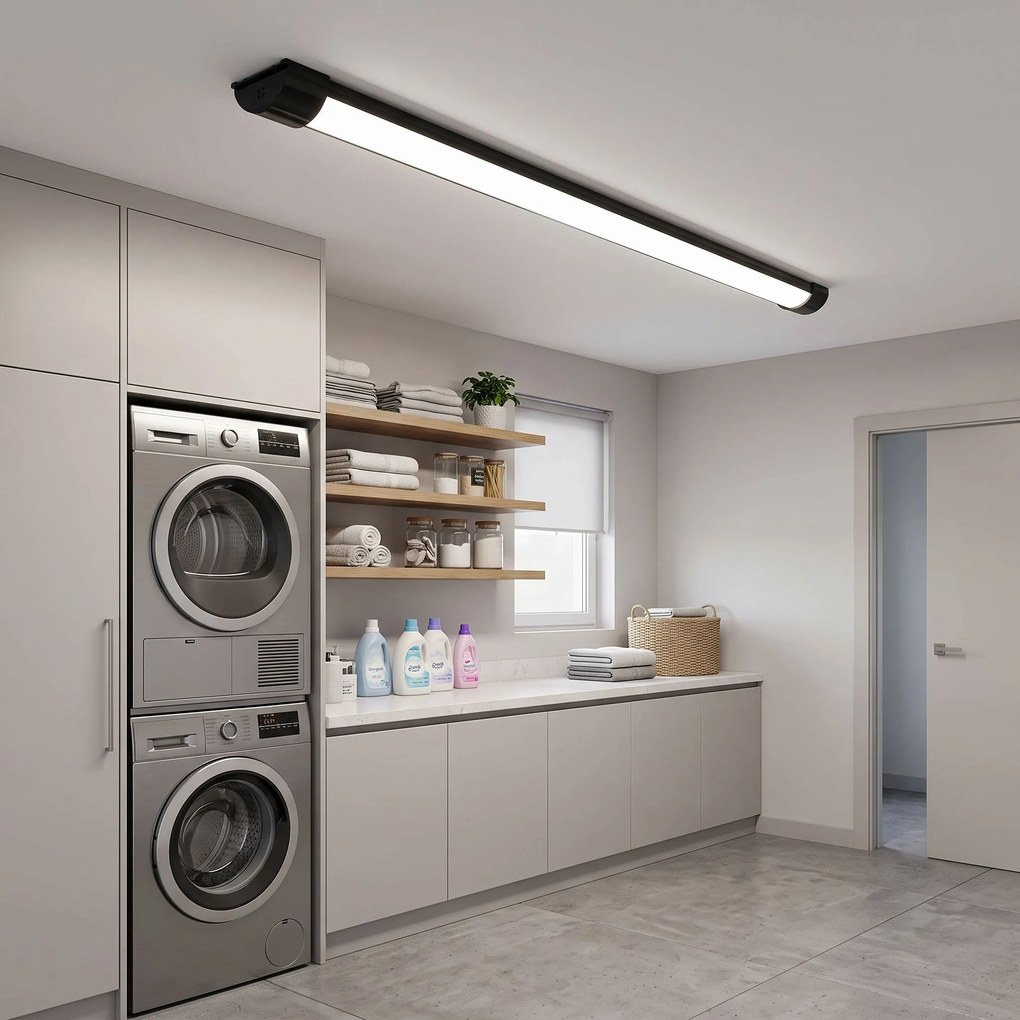 Toolight Toolight, JNH056-42N, lineární LED svítilna 150 cm, 42 W, 4000 K, černá, OSW-56252