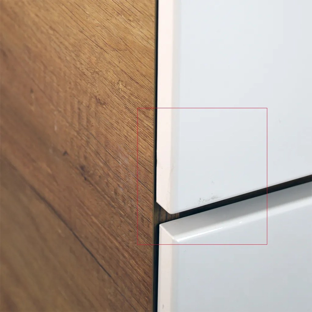 BPS-koupelny Doplňková koupelnová skříňka nízká Ines V46 40 cm - Poškozeno