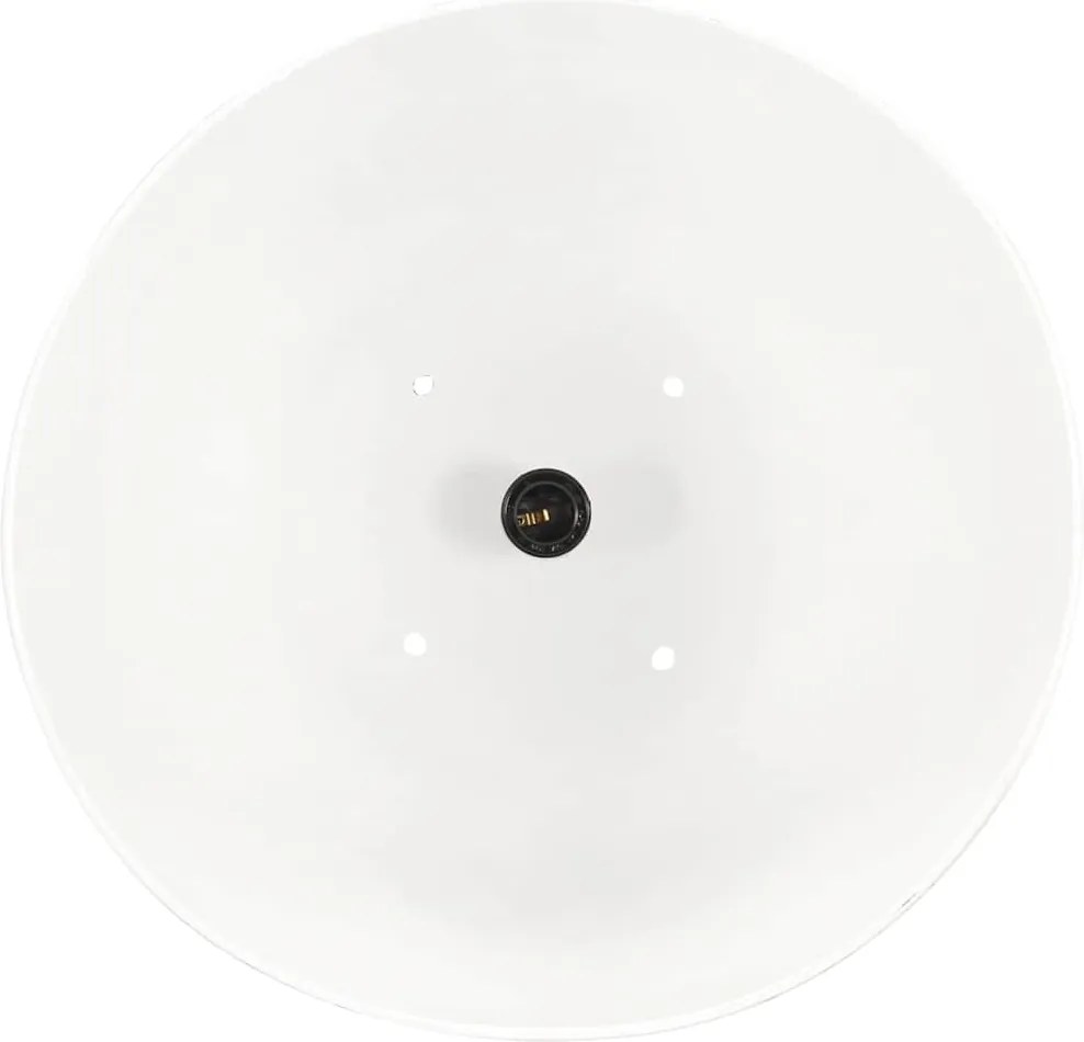 Industriální závěsné svítidlo 25 W bílé kulaté 32 cm E27 320562