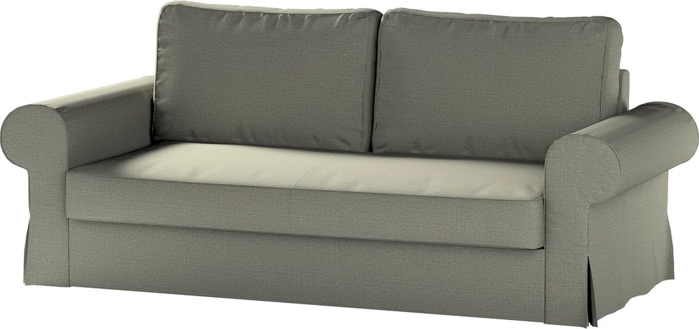 Potah na pohovku IKEA Backabro, 3-místná, rozkládací barva šedá látka pletený vzor