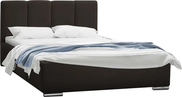 Eka Čalouněná postel Cassandra 90x200 cm Barva látky Trinity: Světle zelená (Trinity 2321), Úložný prostor: Bez úložného prostoru
