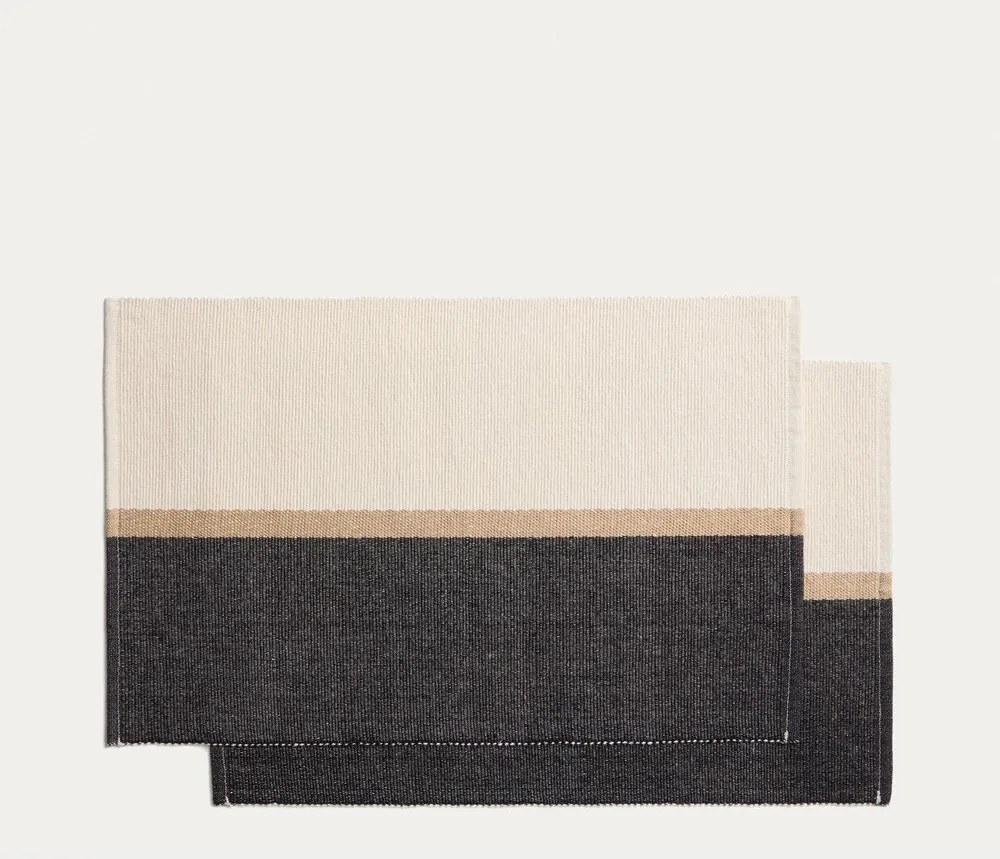 Látková prostírání v sadě 2 ks 35x50 cm Tari – Kave Home