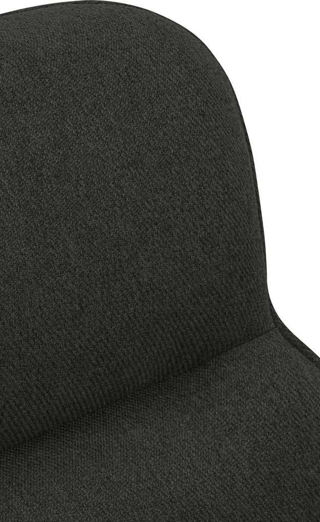 Kancelářská židle Amado látka – tmavě šedá