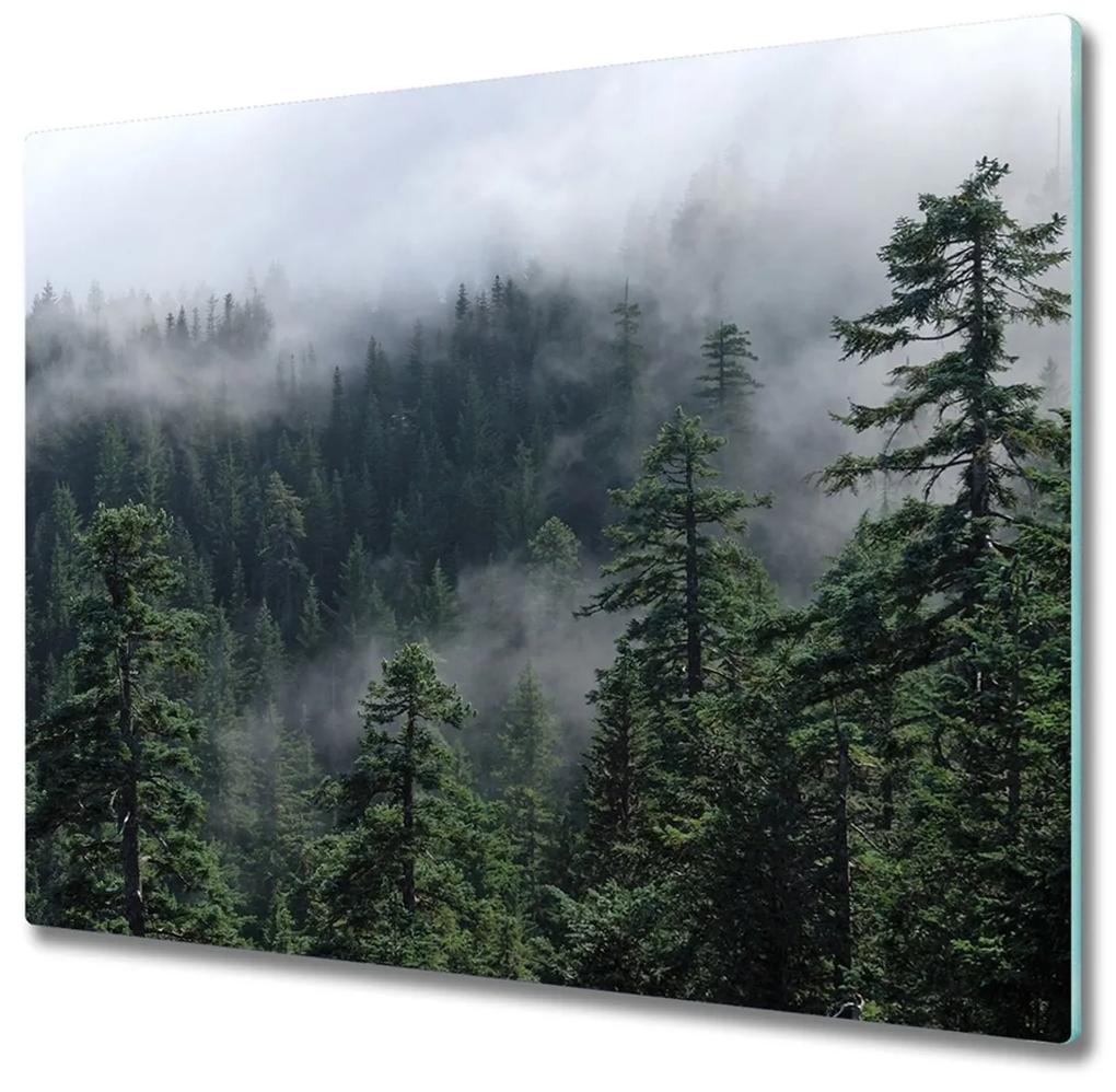 Skleněná krájecí deska Lesní mlha