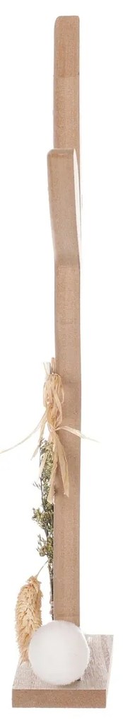 Dřevěný zajíček, 11 x 5 x 32 cm