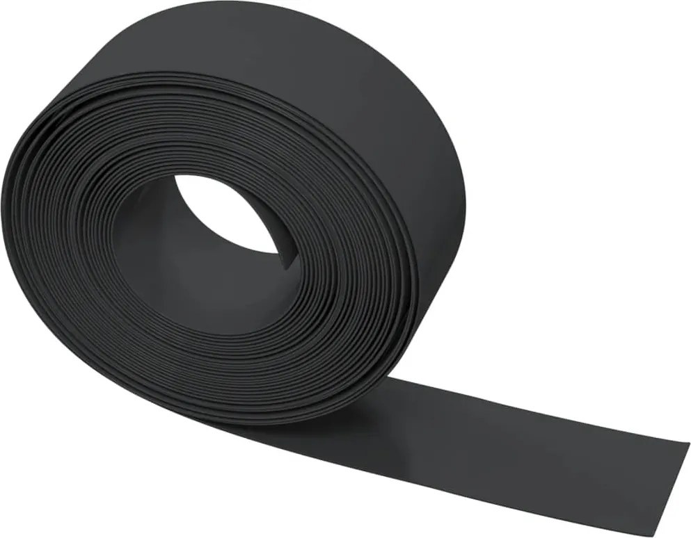 Travní lem černý 10 m 20 cm polyethylen 154400