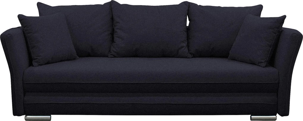 XXXLutz ROZKLÁDACÍ POHOVKA, textil, černá MID.YOU - Rozkládací pohovky - 001574003705