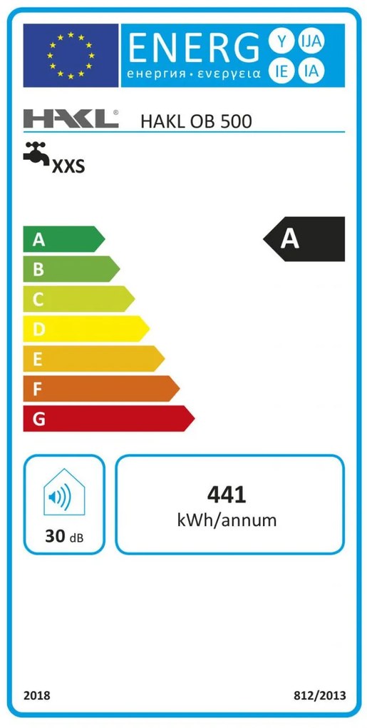 Hakl OB 500 Elektrická přímoohřevná vodovodní baterie -  HAOB500