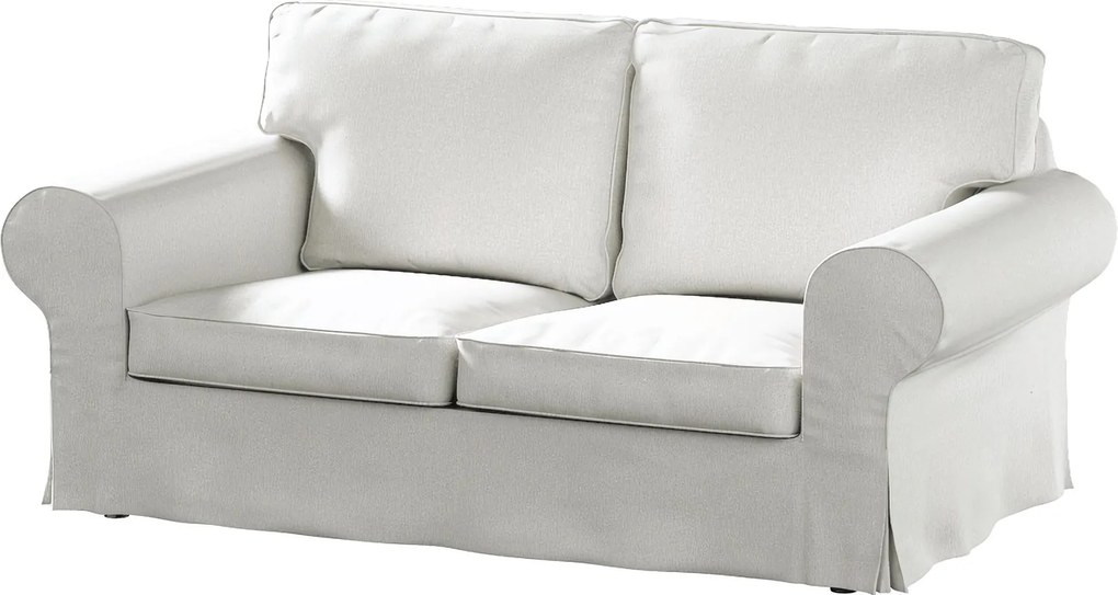 Potah na pohovku IKEA Ektorp 2-místná, rozkládací, STARÝ MODEL barva krémová látka pletený vzor