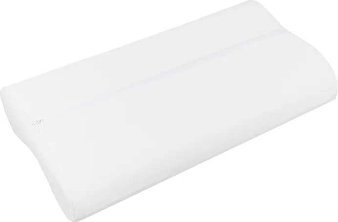 Bellatex Polštář anatomický - líná pěna Bílá 60x33 cm, výška je 9-11 cm
