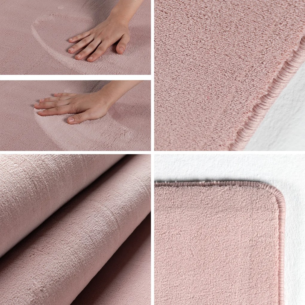 Ayyildiz, Kusový koberec Sky 5400 Rose, 160x230, růžová, obývací pokoj