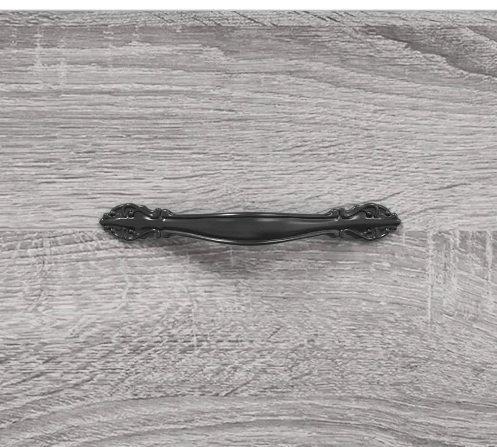 Botník šedý sonoma 30 x 35 x 105 cm kompozitní dřevo - Default Title