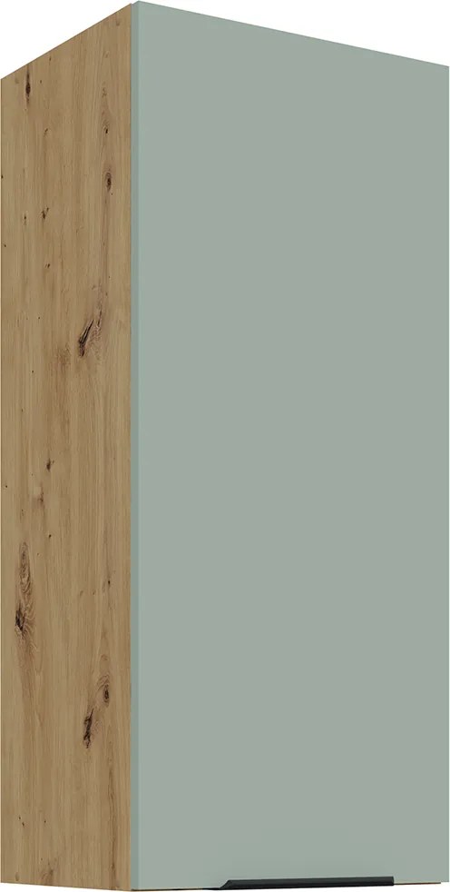 ARIA st | horní skříňka 40 G-90 1F policová | 40 cm | VYSOKÁ | ANTI FINGERPRINT povrch | artisan/aquamarine
