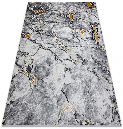 Dywany Luszczow Kusový koberec GLOSS 528A 58 Mramor, kámen, slonová kost / černý Rozměr koberce: 120 x 170 cm