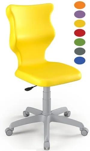 Učitelská židle TWIST GREY bez područek - výběr barevného provedení - 3D7114