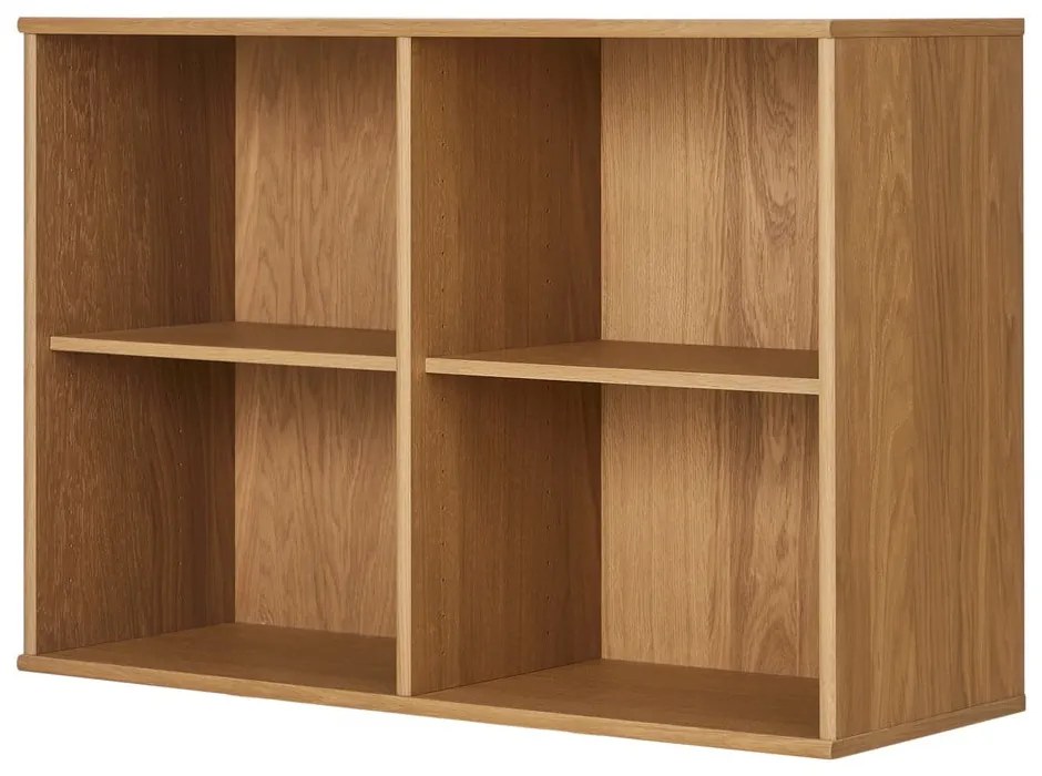 Závěsná knihovna v dekoru dubu v přírodní barvě 89x61 cm Mistral – Hammel Furniture