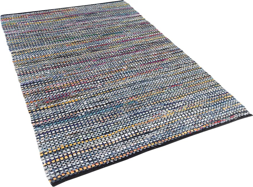 Vícebarevný bavlněný koberec 140x200cm - ALANYA