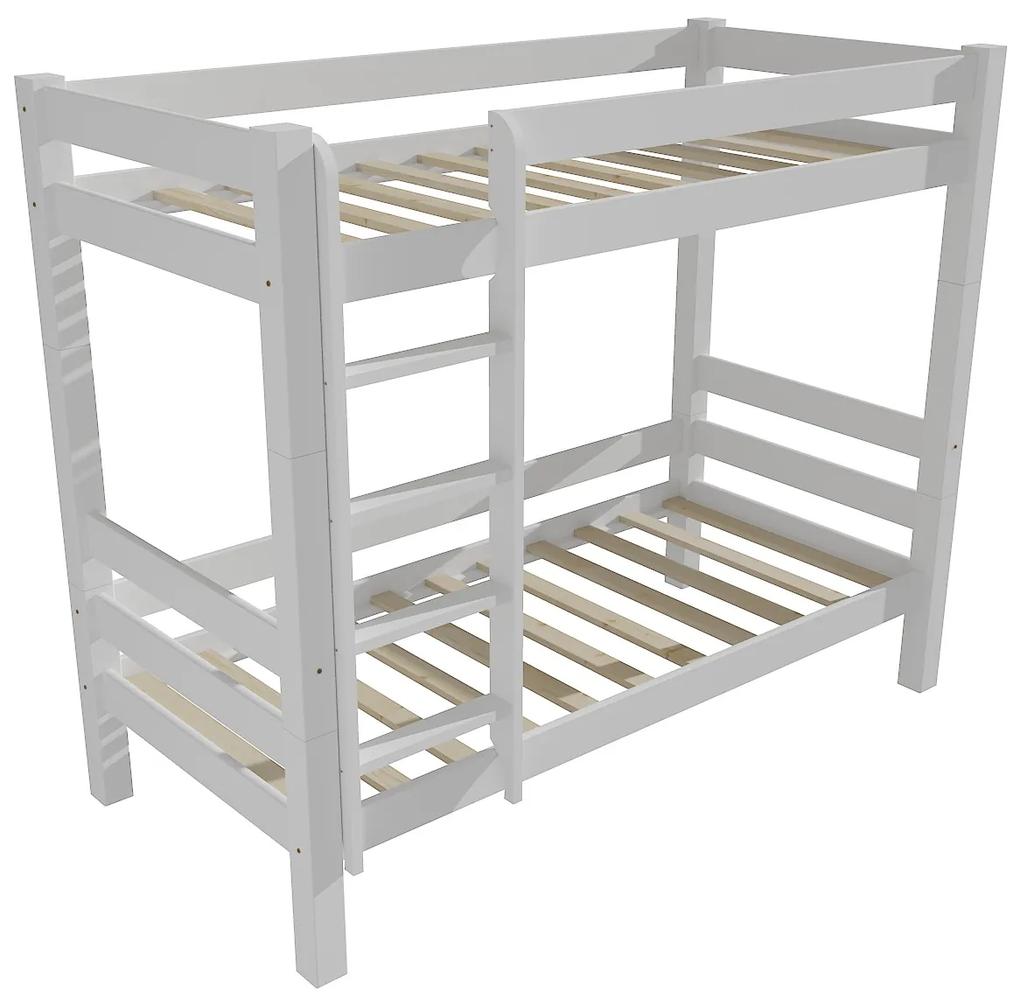 Vomaks Patrová postel 8X8 03B Rozměr: 90 x 180 cm, Barva: surové dřevo
