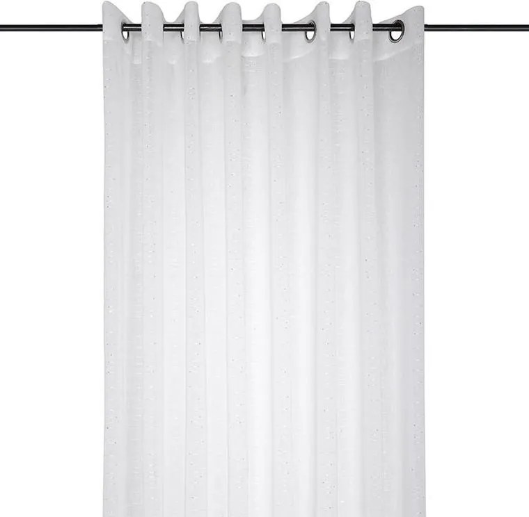 Voálová záclona na francouzské okno CELIAN XXL 300 x 260 cm