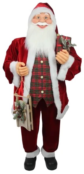 Dekorace Santa Claus Tradiční 150cm