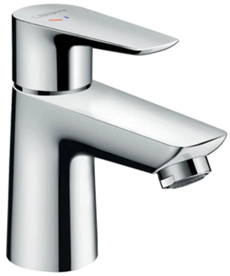 Hansgrohe Talis E - Páková umyvadlová baterie 80 Coolstar s odtokovou soupravou s táhlem, chrom 71703000