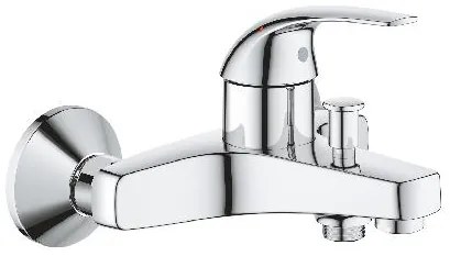 Grohe BauCurve - Vanová baterie, chrom 23599000