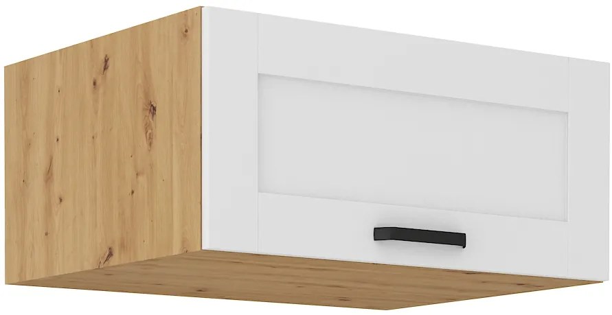 Kuchyňská skříňka LUNA 80 NAGU-36 1F korpus: dub artisan, barva dvířek: bílá