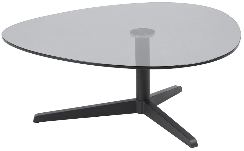 Actona Skleněný konferenční stolek Sharp, 84x77x34 cm