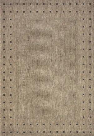 Devos koberce Kusový koberec FLOORLUX Coffee/Black 20329 - 80x150 cm